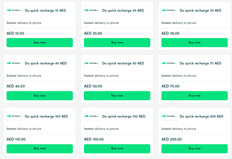 How To Recharge Du Online 5 Methods Gulfweeks